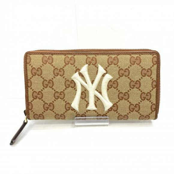 Gucci | Accessories | Gucci Round Long Wallet New York Yankees | Poshmark